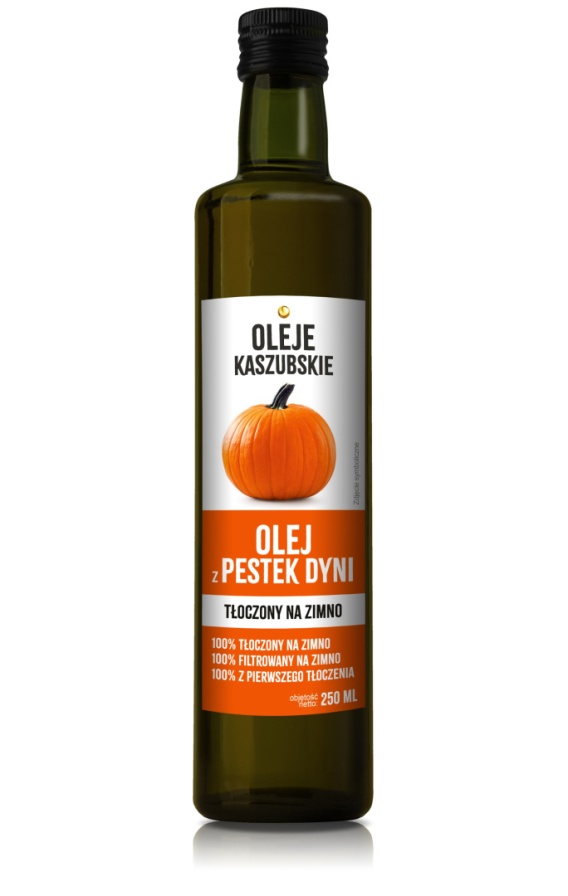 Olej z pestek dyni tłocozny na zimno 250ml > ACS sp z o.o.